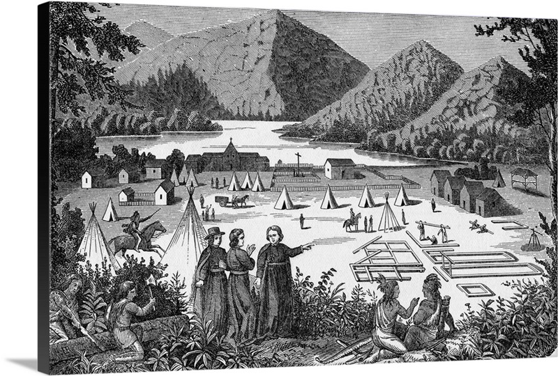 Building a Native American Mission | Great Big Canvas