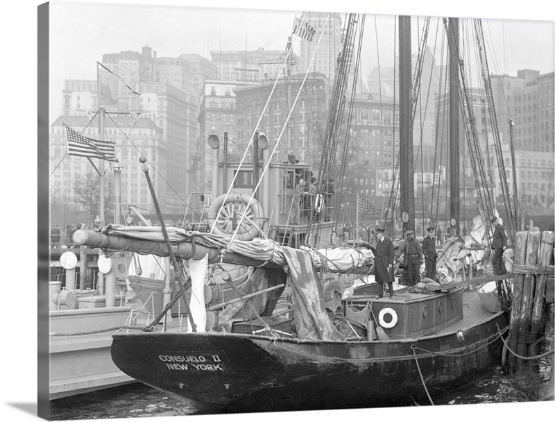 Captured Rum Running Boat, New York City | Great Big Canvas