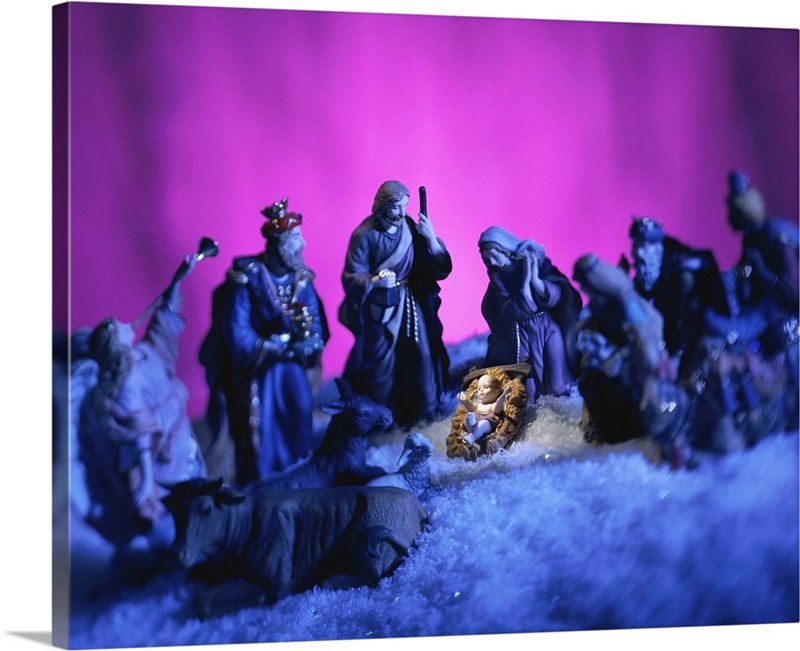 Ceramic nativity scene | Great Big Canvas