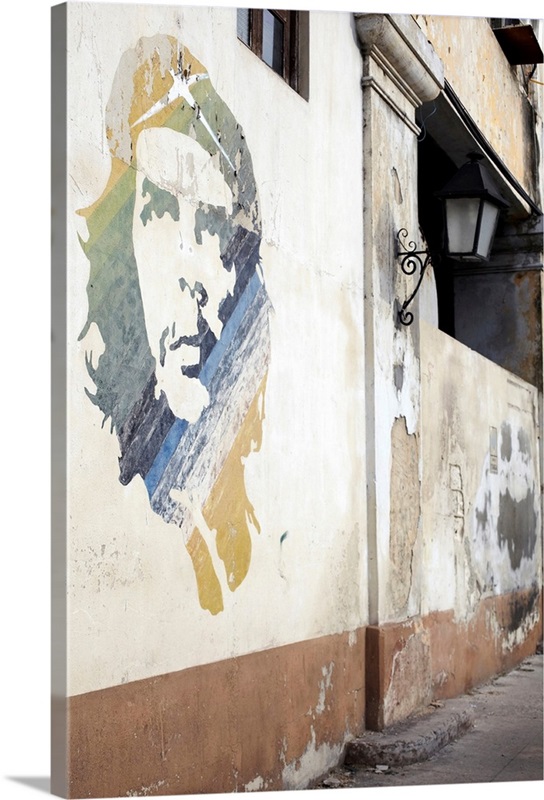 Che Guevara mural in Havana, Cuba | Great Big Canvas