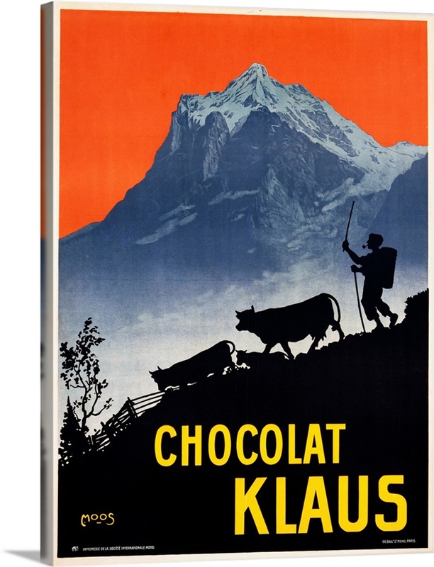 Chocolat Klaus Poster By Carl Moos | Great Big Canvas