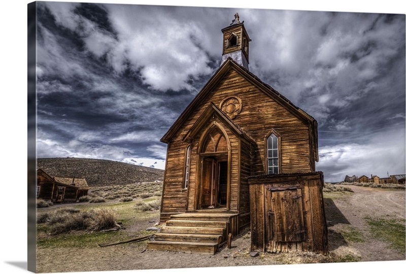 Church in Bodie, California | Great Big Canvas