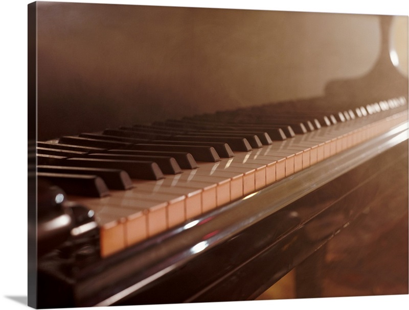 Close Up of a Piano | Great Big Canvas