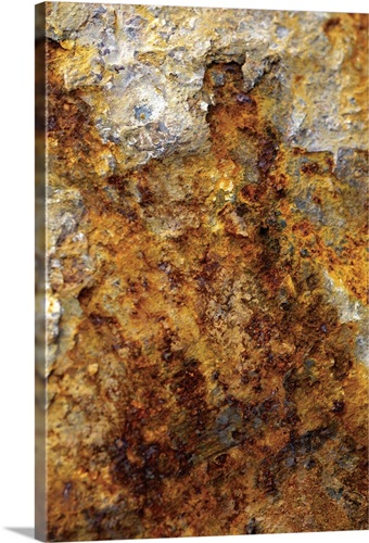 Close-up of rusted sheet metal | Great Big Canvas