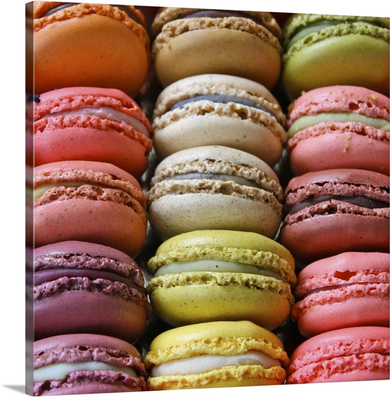 Colorful Macaroons. | Great Big Canvas