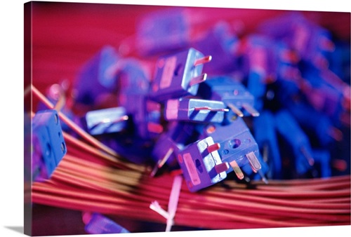 Computer wiring and plugs | Great Big Canvas