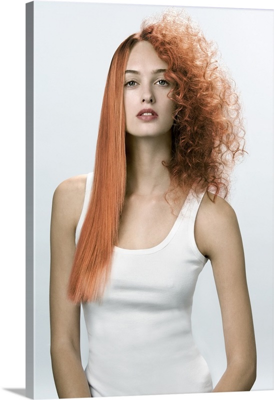 Contrasting hair | Great Big Canvas