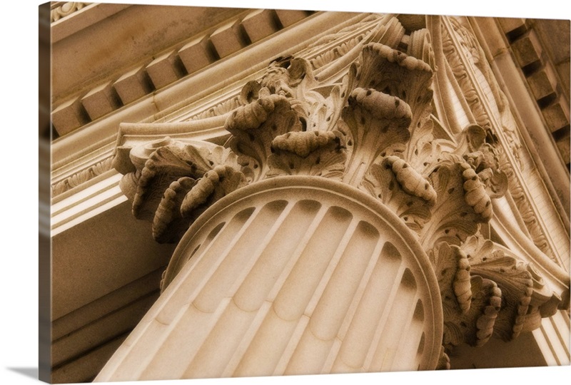 Corinthian column, USA, New York, New York City | Great Big Canvas