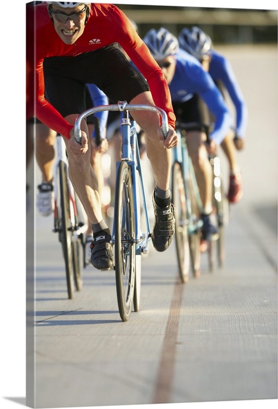 Cyclists racing | Great Big Canvas