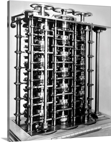 Difference Engine No. 1, By Charles Babbage | Great Big Canvas