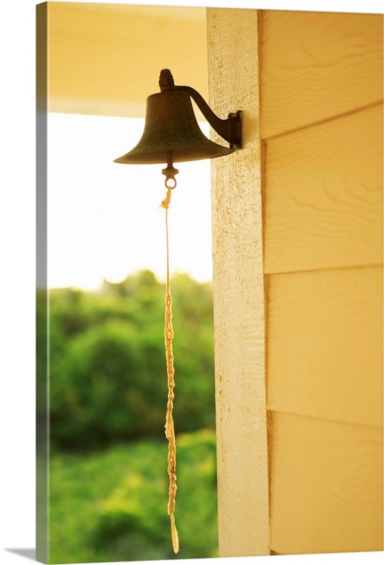 Dinner bell on side of house | Great Big Canvas