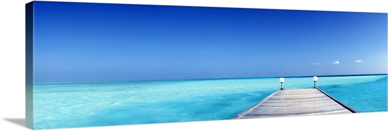 Dock with water | Great Big Canvas