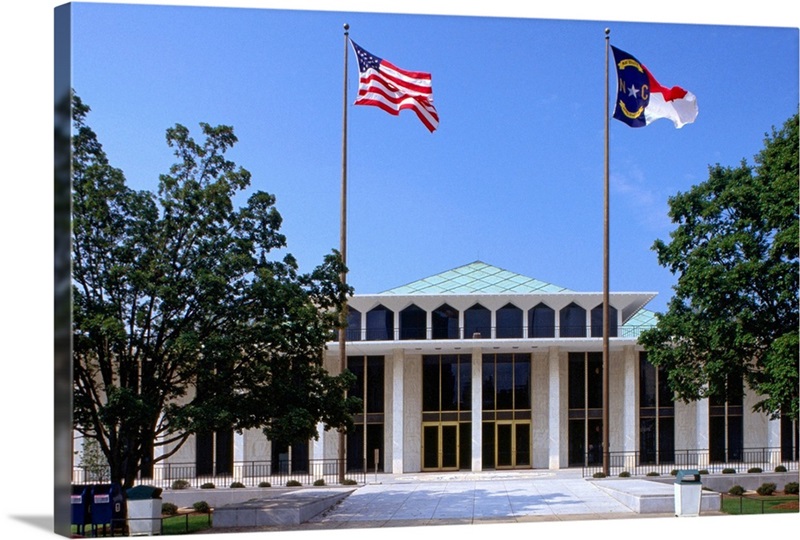 Exterior of State Legislature Building. | Great Big Canvas