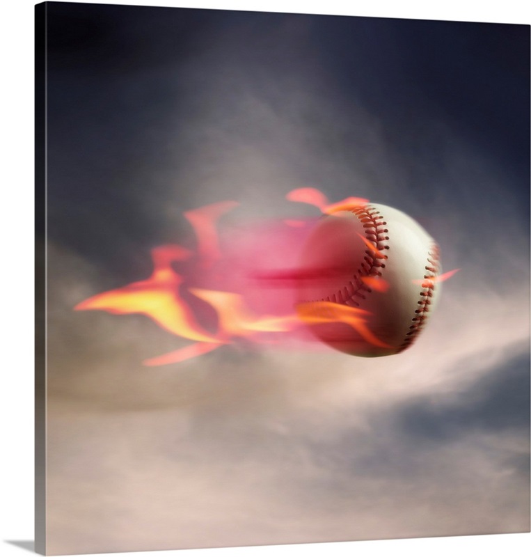 Fast Baseball | Great Big Canvas