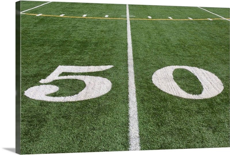 Fifty yard line | Great Big Canvas