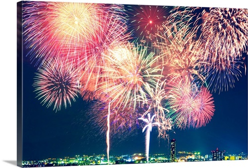 Firework Wall Art, Canvas Prints, Framed Prints, Wall Peels | Great Big ...