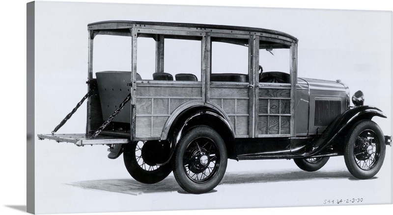 Ford Model A Station Wagon/Woody | Great Big Canvas