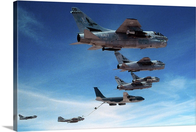 Formation of military aircraft | Great Big Canvas