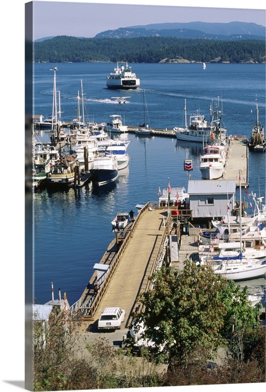 Friday Harbour in Puget Sound | Great Big Canvas