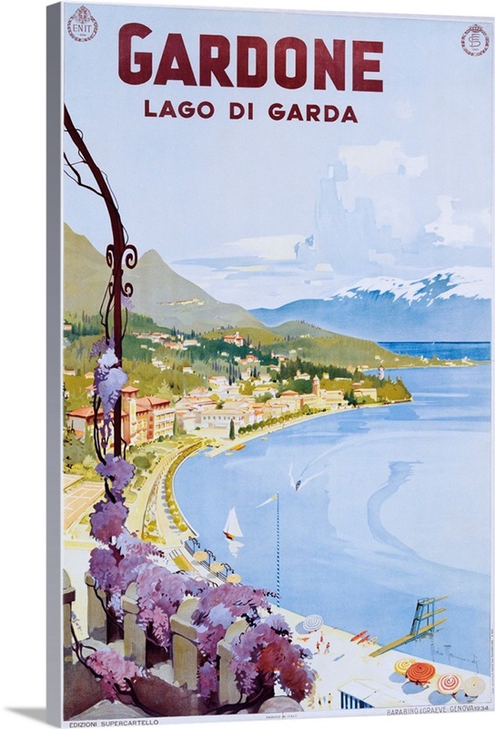 Gardone Lago Di Garda Poster | Great Big Canvas