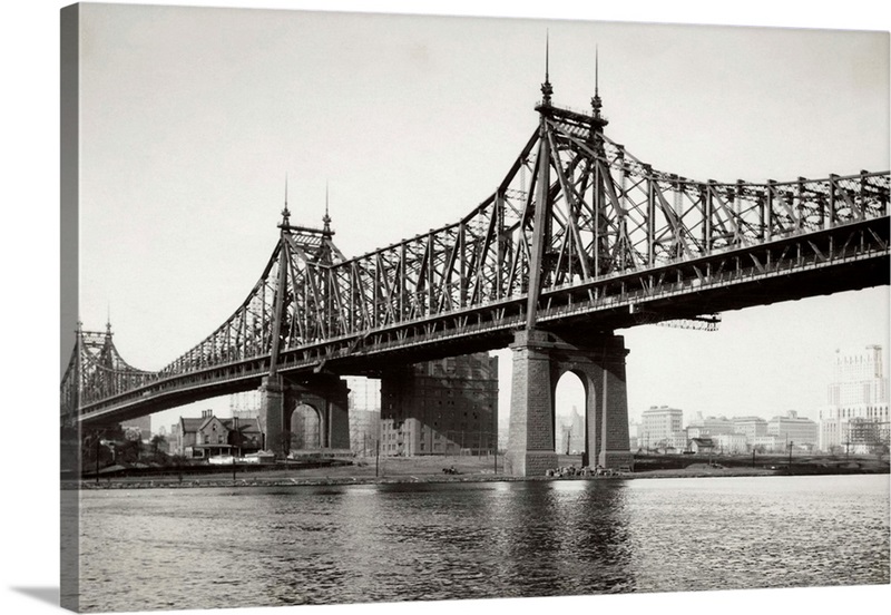 General View Of The Queensboro Bridge | Great Big Canvas