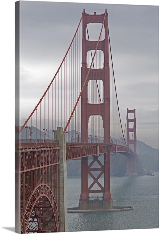 Golden Gate Bridge in mist. | Great Big Canvas