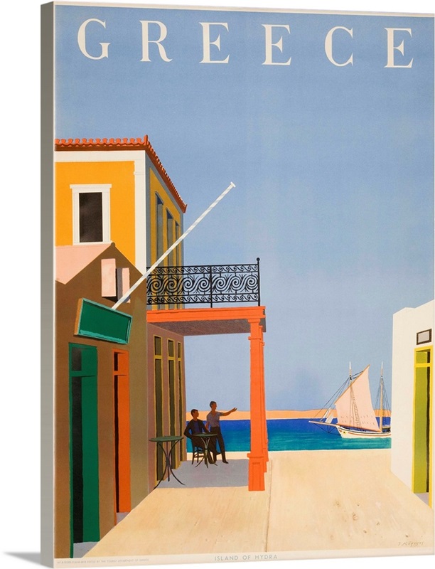 Greece Poster | Great Big Canvas