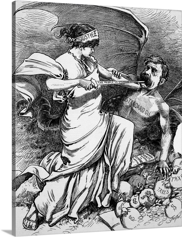 In Proper Hands at Last, Political Cartoon by Charles Taylor, 1889 ...