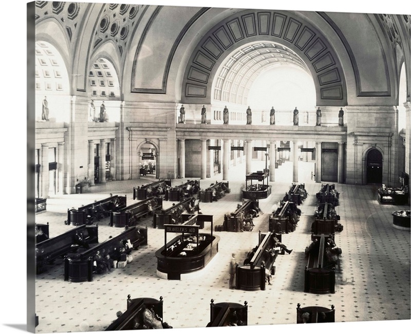 Interior Of Union Station | Great Big Canvas