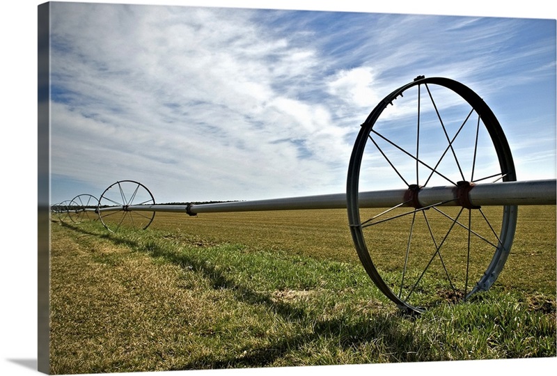 Irrigation wheel | Great Big Canvas