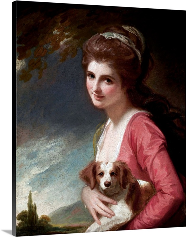 Lady Hamilton As Nature By George Romney | Great Big Canvas
