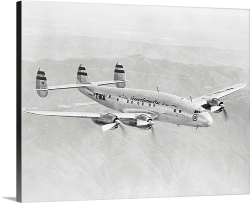 Lockheed Constellation, one of the fastest planes to cross the ...