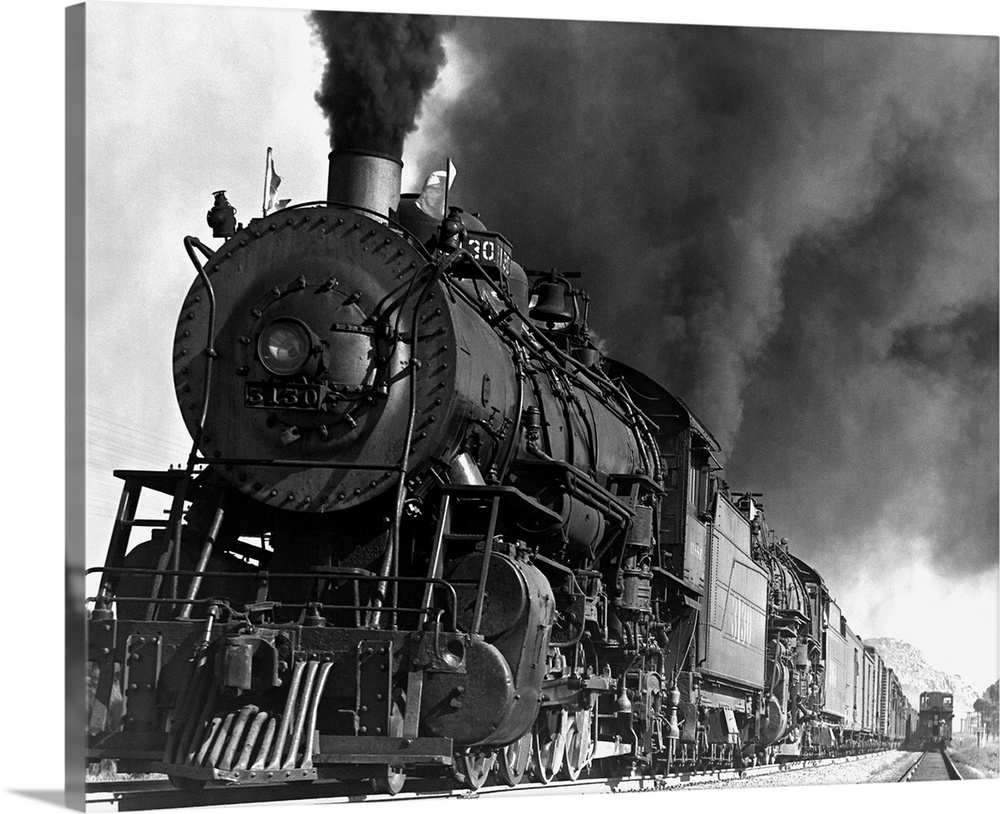 Locomotive, 1947 | Great Big Canvas