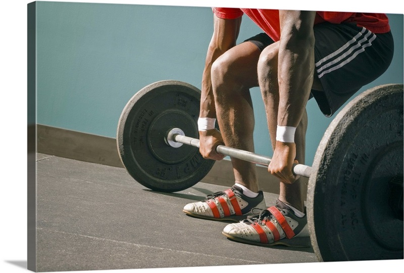 Man working out the the gym | Great Big Canvas