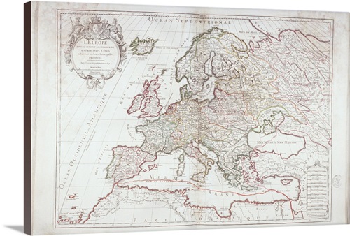 Map of Europe | Great Big Canvas