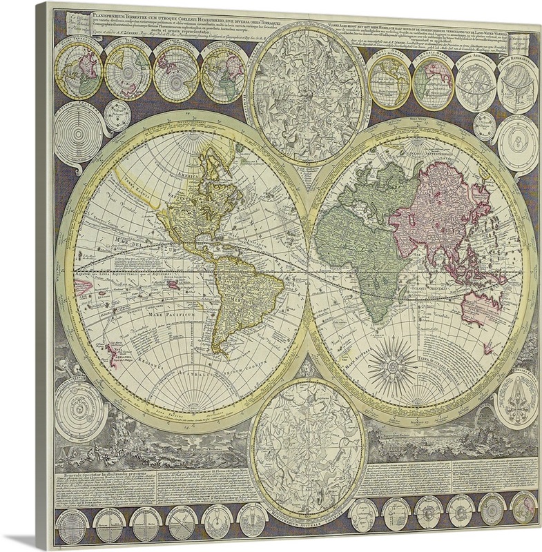 Map of the world | Great Big Canvas