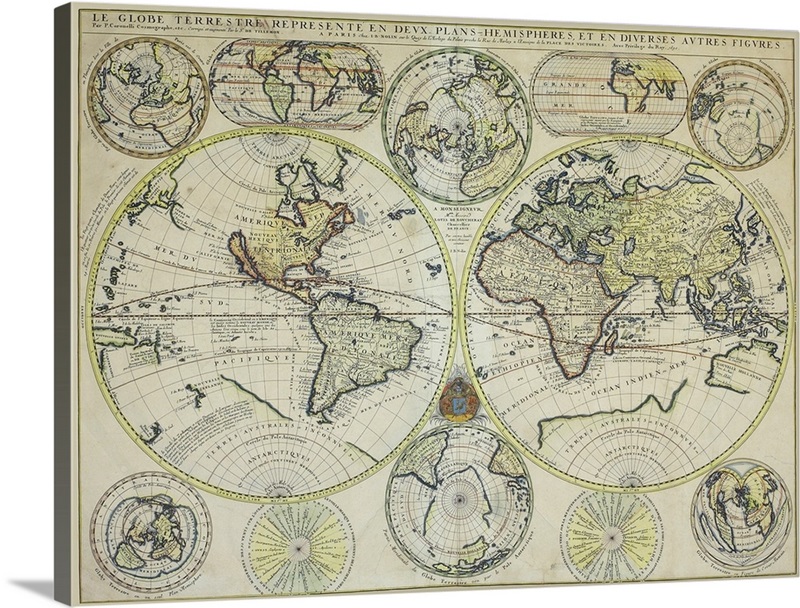 Map of the world | Great Big Canvas