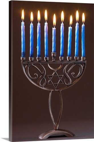 Menorah Wall Art, Canvas Prints, Framed Prints, Wall Peels | Great Big ...