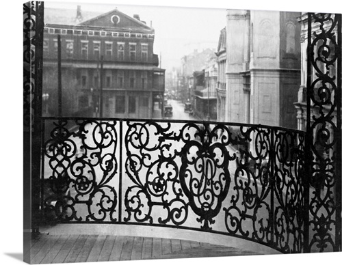 Metal Filigree Railing | Great Big Canvas