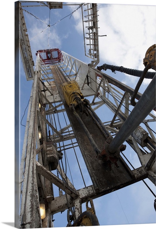 Oil drilling rig | Great Big Canvas