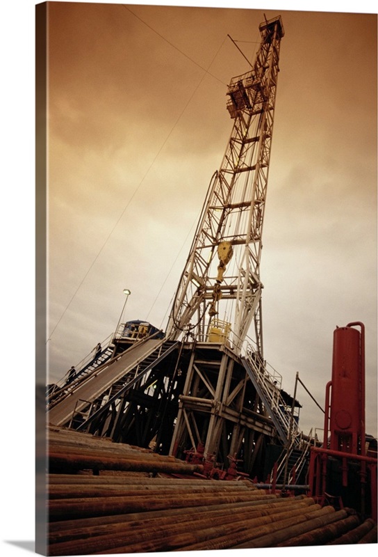 Oil Rig and Derrick | Great Big Canvas