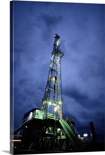 Oil Rig and Derrick Wall Art, Canvas Prints, Framed Prints, Wall Peels ...