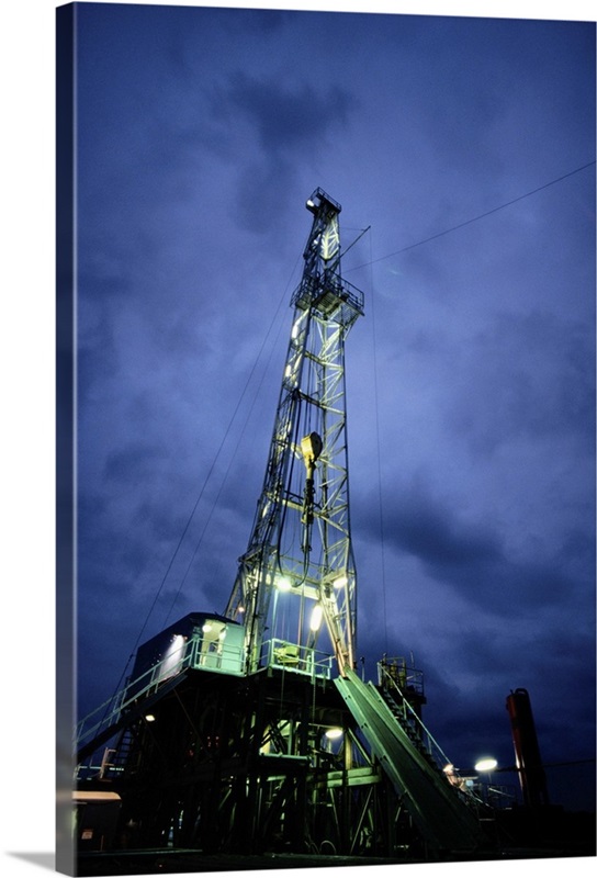 Oil Rig and Derrick | Great Big Canvas