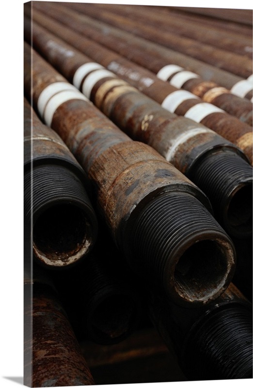 Oil Rig Pipes | Great Big Canvas