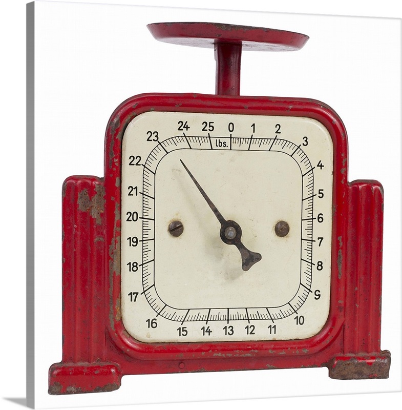 old-fashioned scale | Great Big Canvas