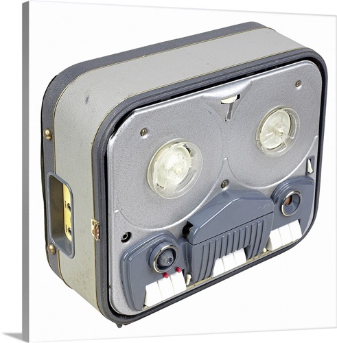 old-fashioned tape recorder | Great Big Canvas