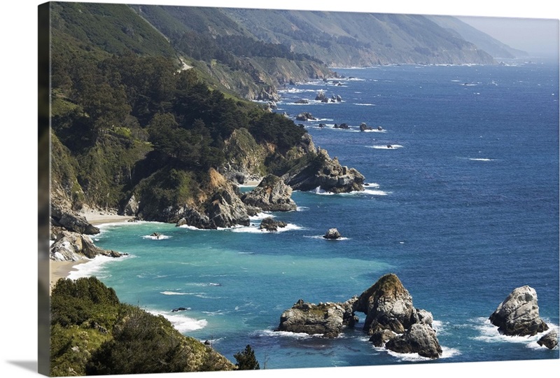 Pacific Ocean landscape, California | Great Big Canvas