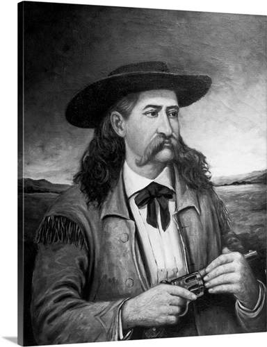Painting Of Wild Bill Hickok | Great Big Canvas