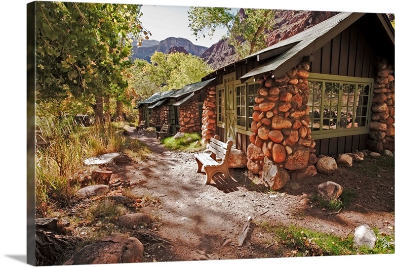 Phantom ranch cabins in Grand Canyon | Great Big Canvas