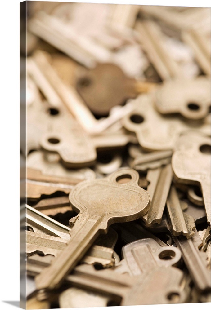 Pile of keys Wall Art, Canvas Prints, Framed Prints, Wall Peels | Great ...